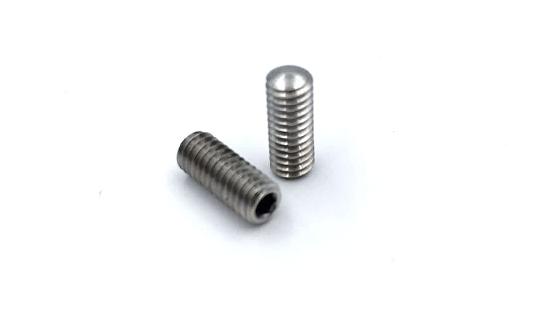 Custom Oval Point Set Screws - Metric - Engineered Custom Bolts & Screws