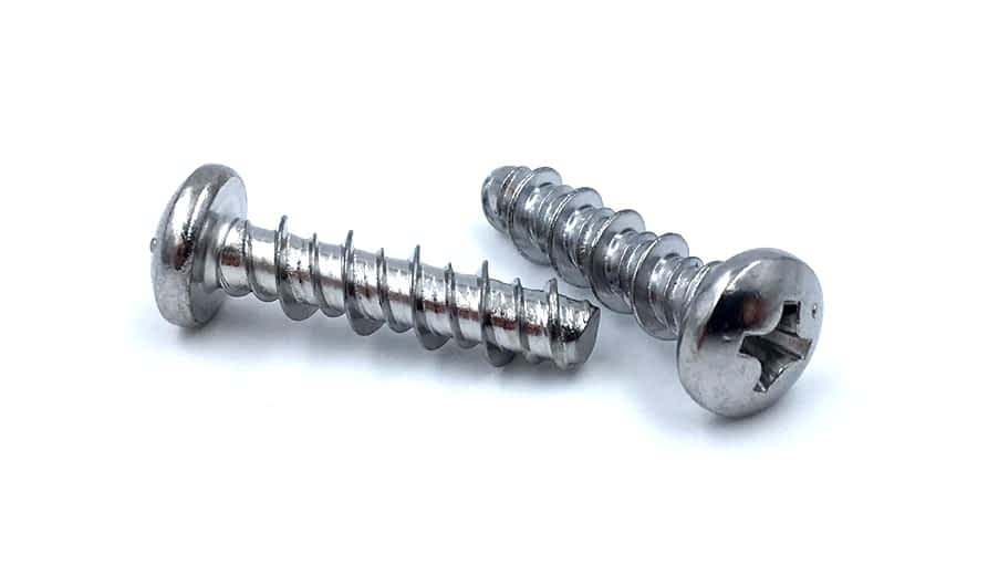 Chrome Plated Phil Pan Hi-Lo Screws - 316 Stainless - Engineered Custom ...