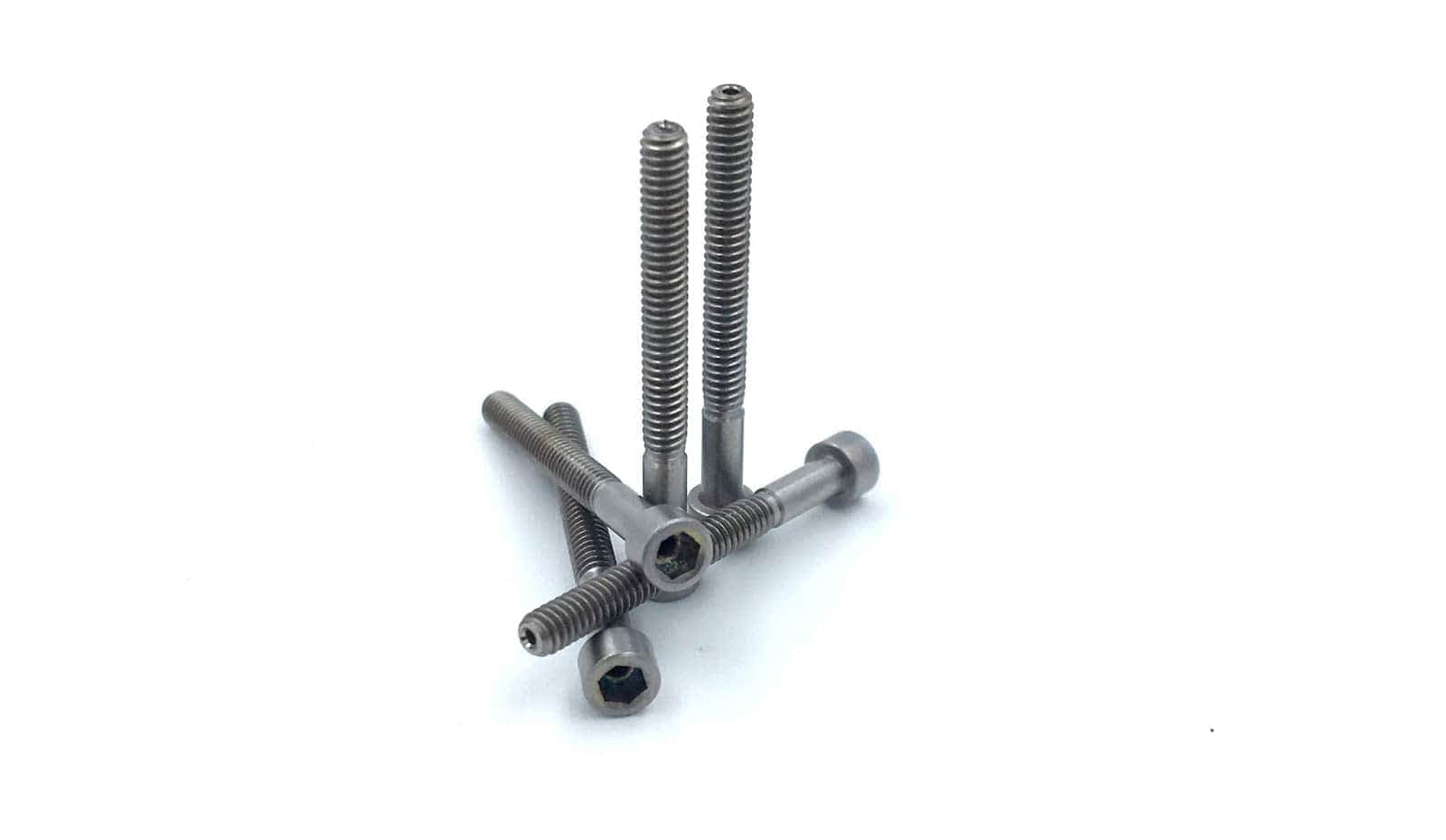Custom Vented Titanium Screws - 2-56 X 7/8 - Engineered Custom Bolts ...