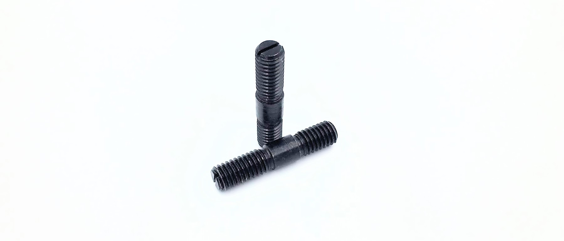 Custom Slotted Double Thread Studs - Engineered Custom Bolts & Screws